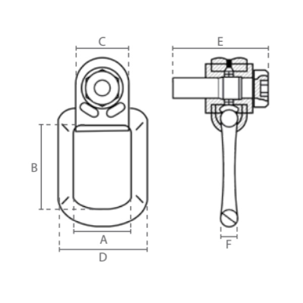 Swivel Eye Bolts (M8 - M48), Grade 80 - SMARTOX